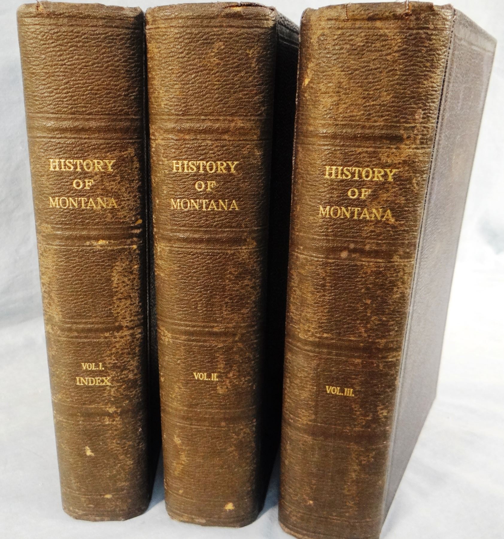 Raymer, Robert George, MONTANA THE LAND OF THE PEOPLE, 1930, 1st, 3 ...
