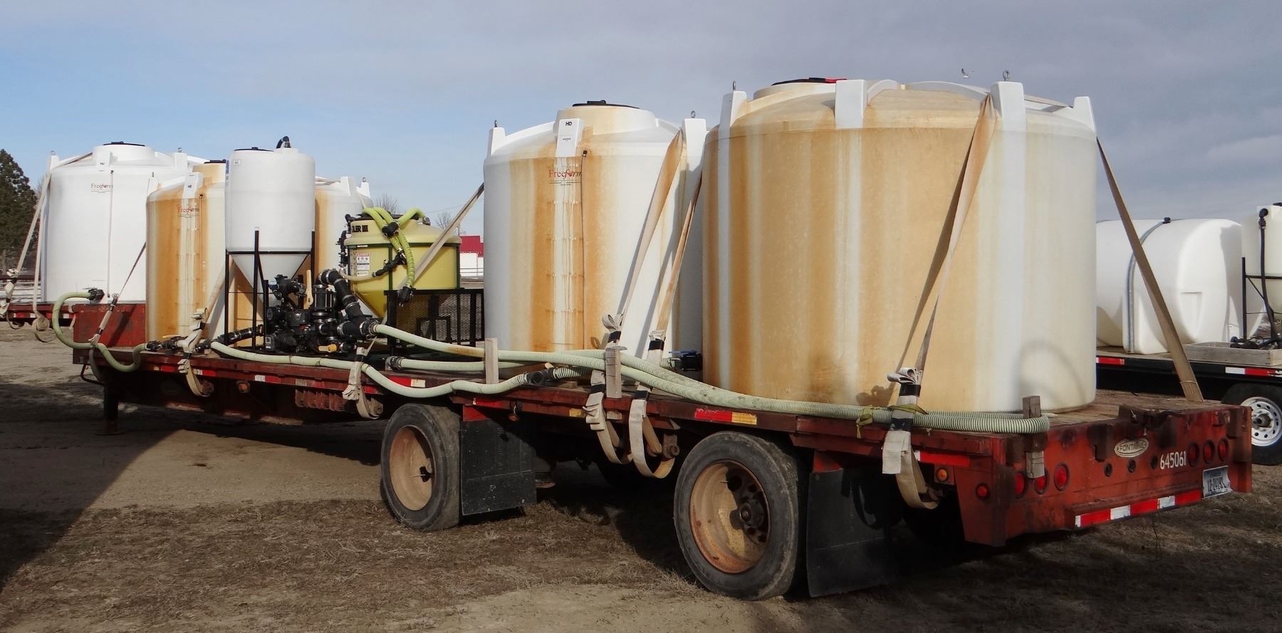 Spray Tender, Handler III & additional induction cone on 1998 Fontaine ...