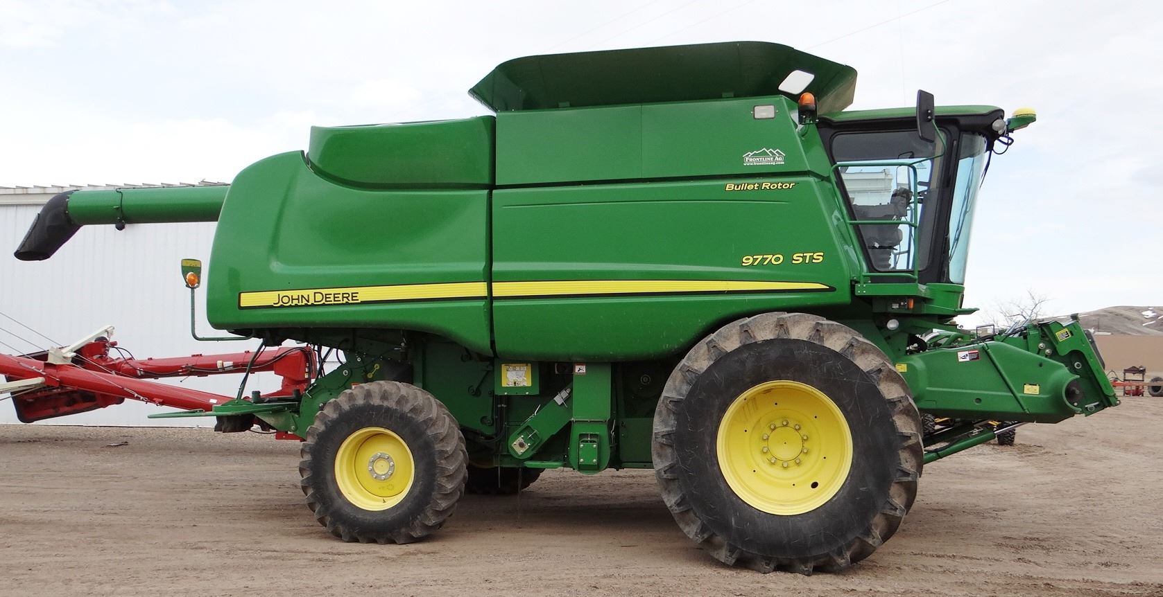 2012 John Deere 9770 STS combine, 1143 rotor hours, 1543 engine hours