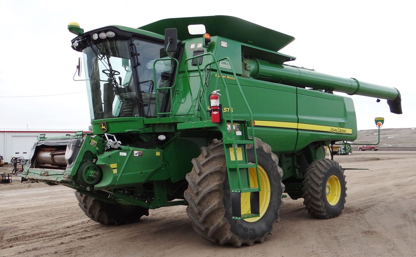 2012 John Deere 9770 STS combine, 1143 rotor hours, 1543 engine hours