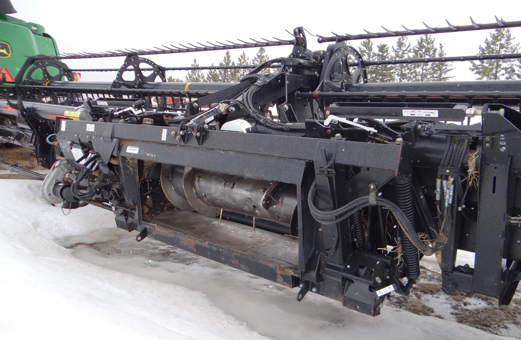 2015 MacDon FD 75 header, 40’ flex-draper header