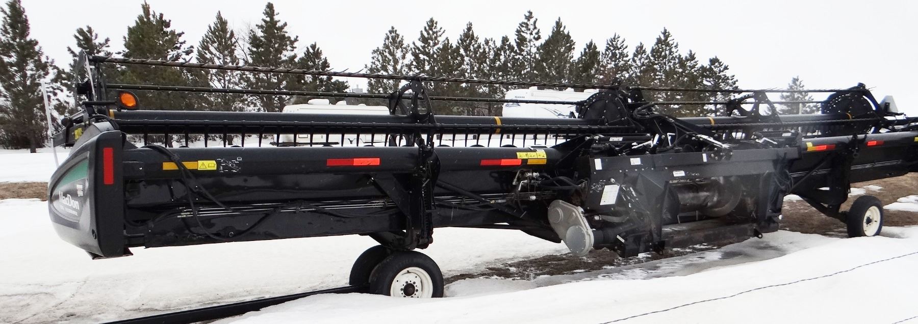 2015 MacDon FD 75 header, 40’ flex-draper header