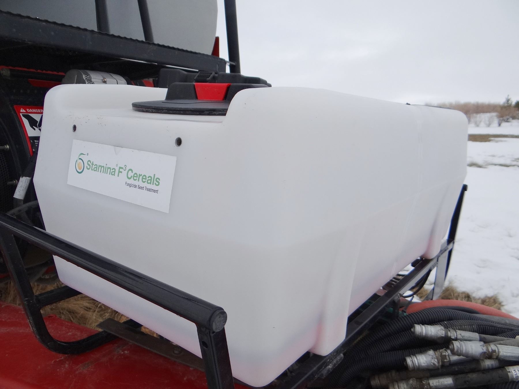 2012 CASE IH ATX700 air drill, 70’x10” spacing, w/Case IH 3430 TBT cart ...