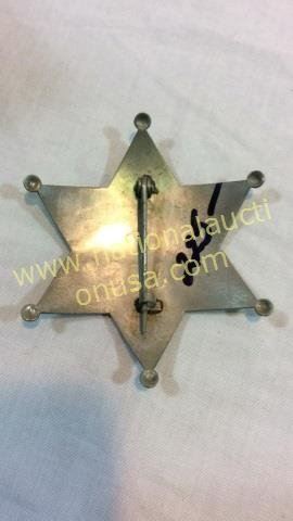 Spokane Police Badge. Sterling
