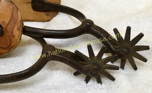 Pair North & Judd Anchor Marked Spurs