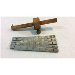 2 Antique Measuring Tools