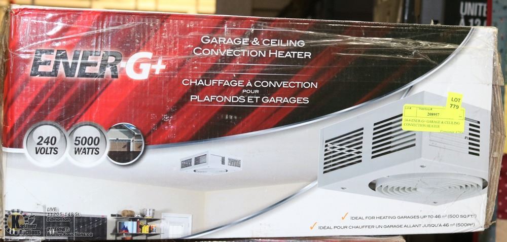 14-#-ENER-G+ GARAGE & CELILING CONVECTION HEATER
