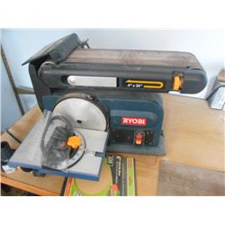 Ryobi Bench Mounted Combination Belt and Disc Sander