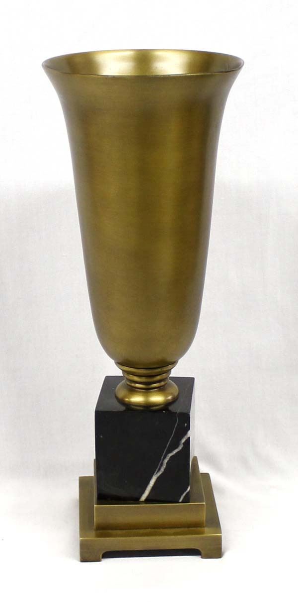 Matte Satin Bronze Maitland-Smith Vase