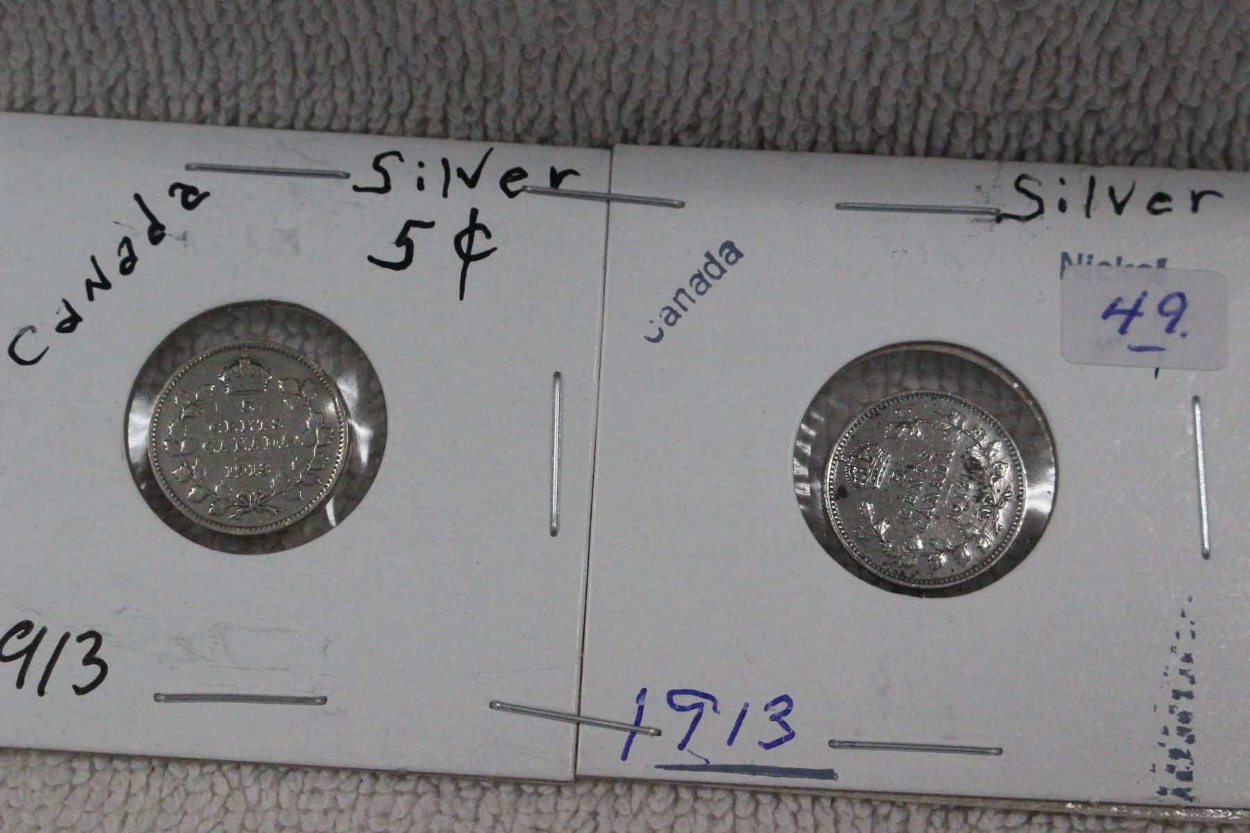 Canada Five Cent Coins 2