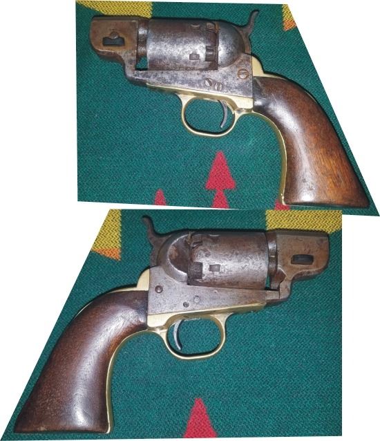 Colt 1851 Navy .36 cutdown barrel, is it a Mormon Avenging angel