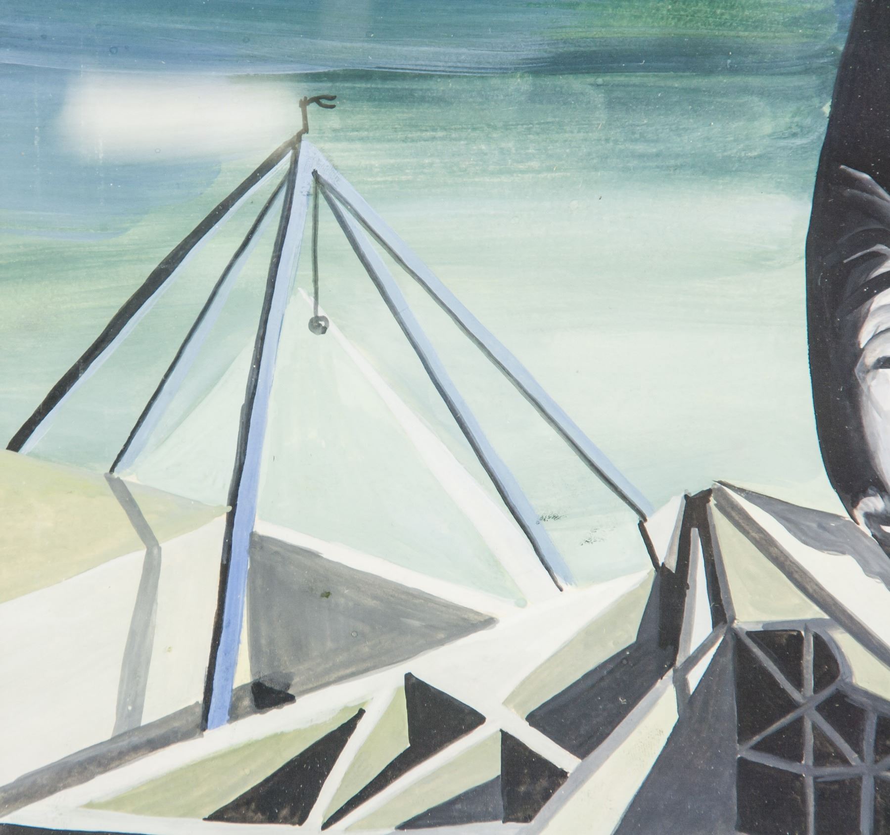 YVES TANGUY French 1900-1955 Oil Surrealist