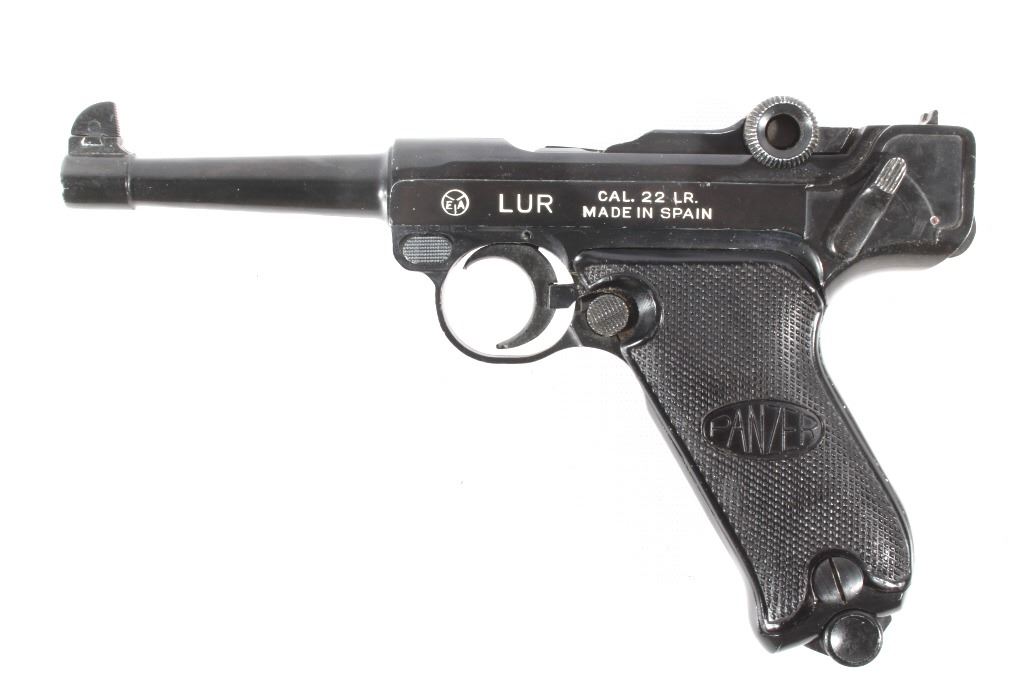 Lur Panzer Luger .22 LR Semi Auto Pistol