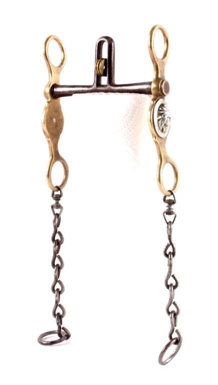 Buermann Hercules Bronze Indian Head Horse Bit