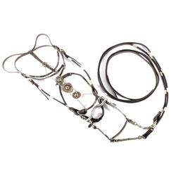 Keyston Bros. Silver Mounted Parade Bridle Set