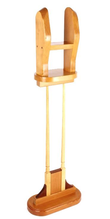 James Nett Oak, Cherry, & Pine Wooden Chap Stand