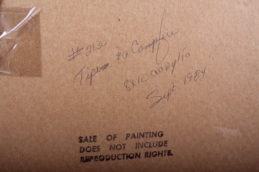 Ron Raymer Original Acrylic Painting