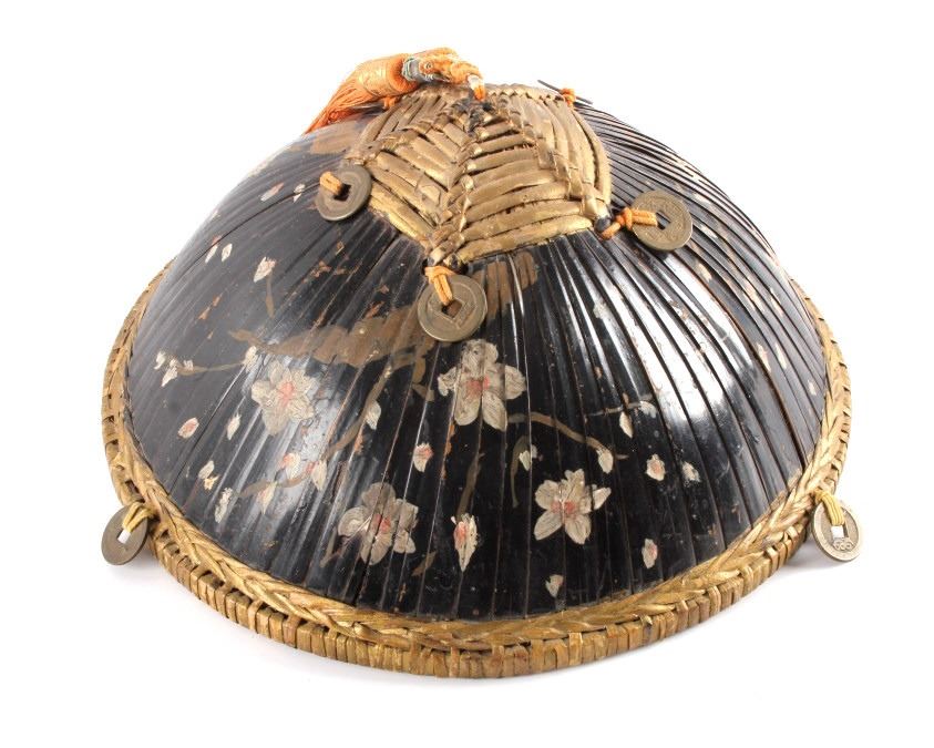 Antique Chinese Bamboo Hat