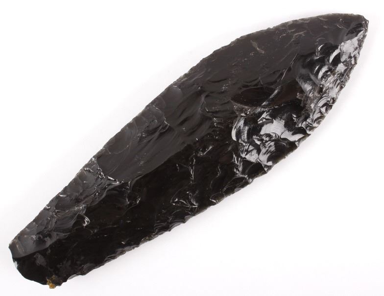Native American Obsidian Projectile Point