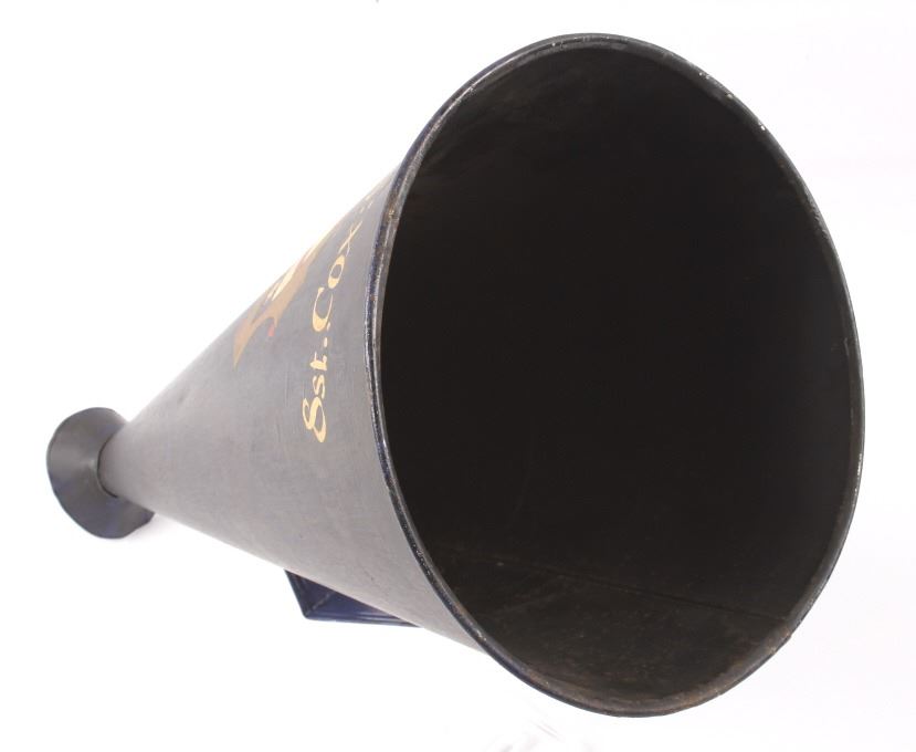 Antique Bullhorn Rowing Megaphone