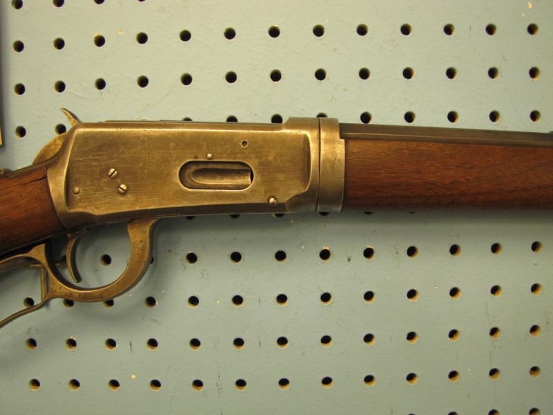 Winchester Model 1894 .32 W.S. lever peep sight take down pistol grip ...