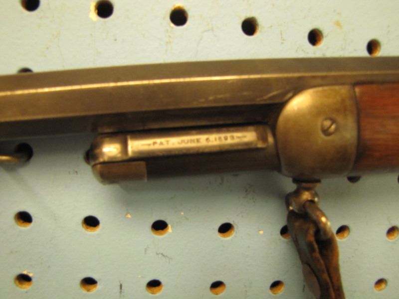 Winchester Model 1894 .32 W.S. lever peep sight take down pistol grip ...