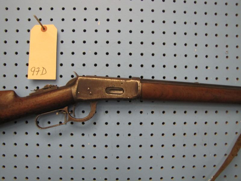 Winchester Model 1894 .32 W.S. lever peep sight 21" hex barrel ser # 409XXX