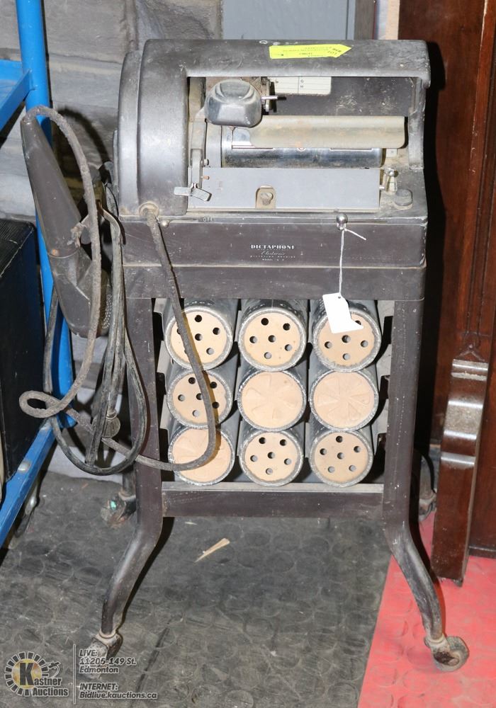 THOMAS EDISON DICTAPHONE VOICE RECORDER.