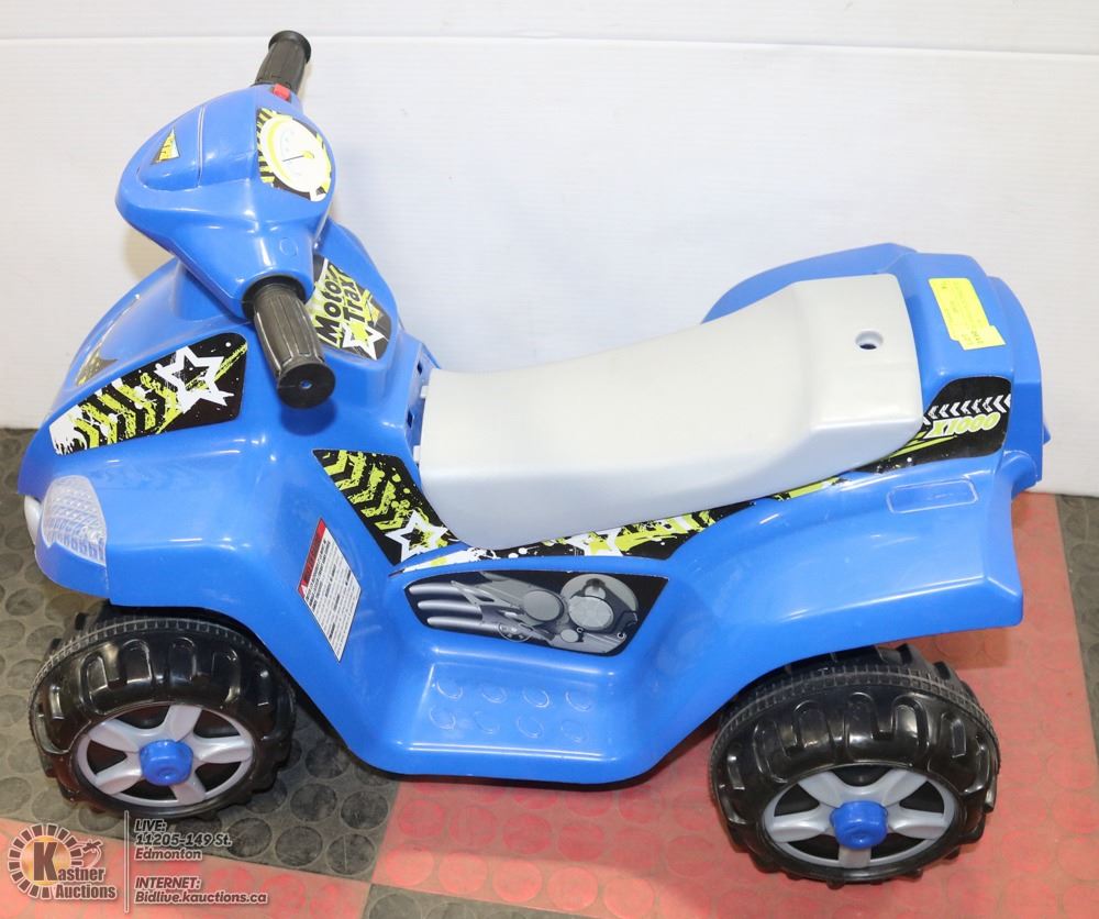 POWER WHEELS BLUE TRIKE WITH CHARGER