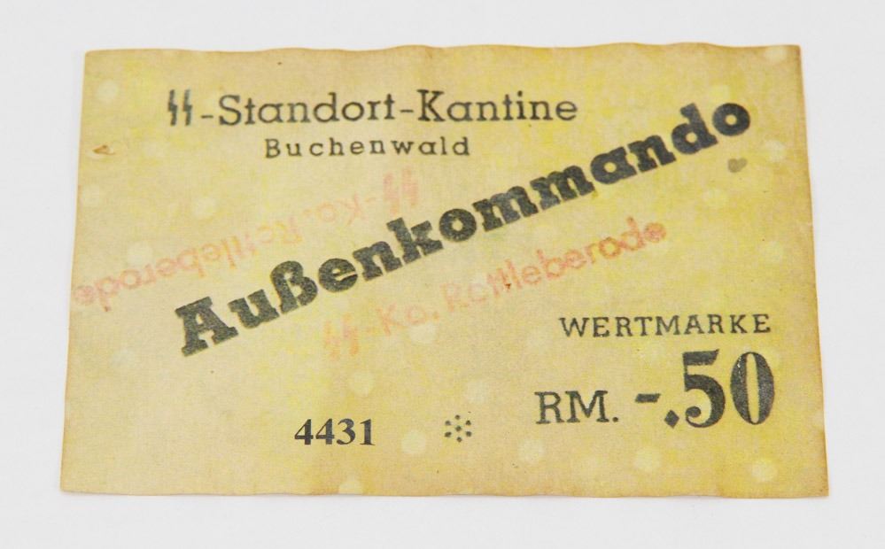 NAZI CONCENTRATION CAMP OREIENBURG BANK NOTES 50PT