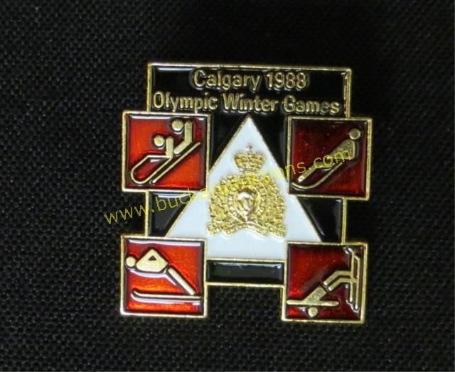 Calgary 88 Olympic Winter Games Collector Pin