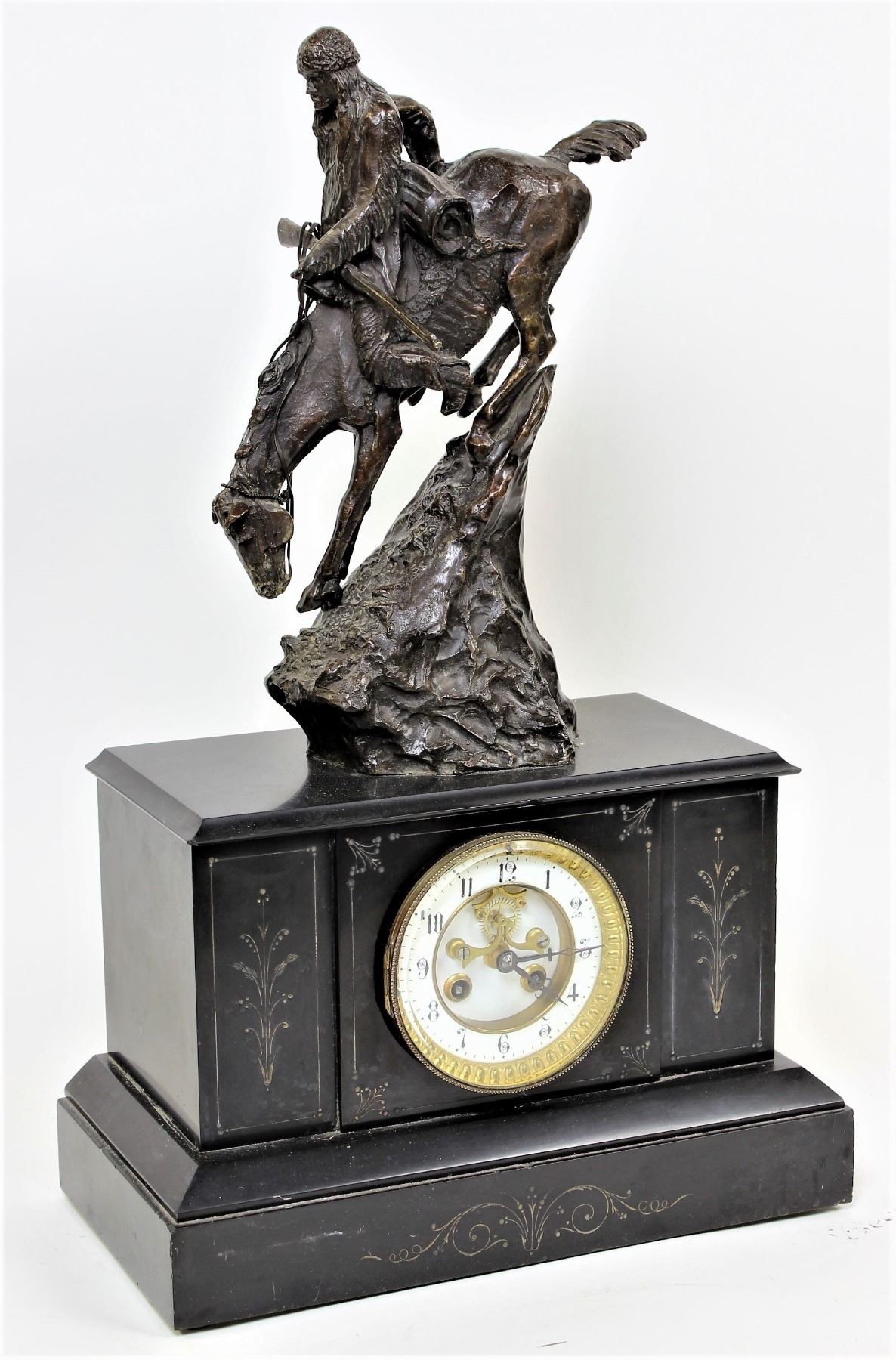 Antique Western Mantle Clock