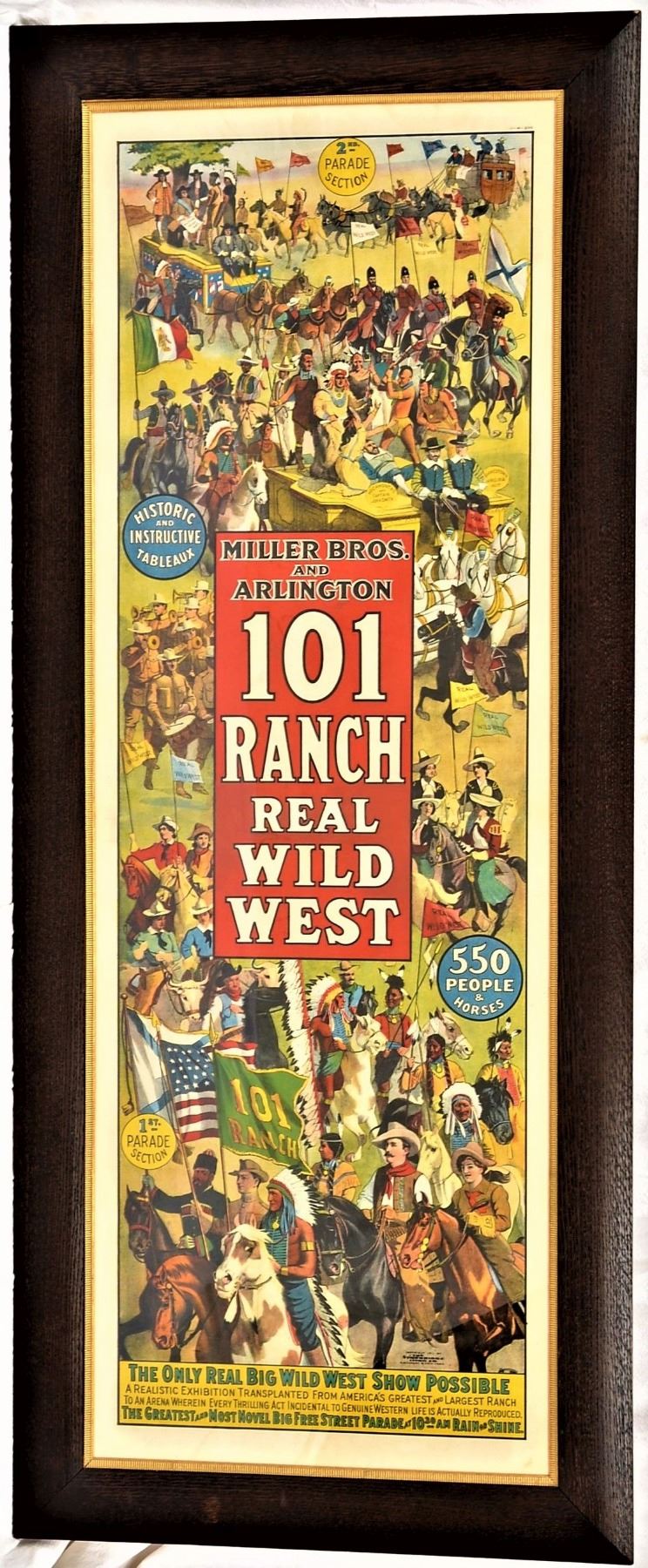 101 Ranch Wild West Poster