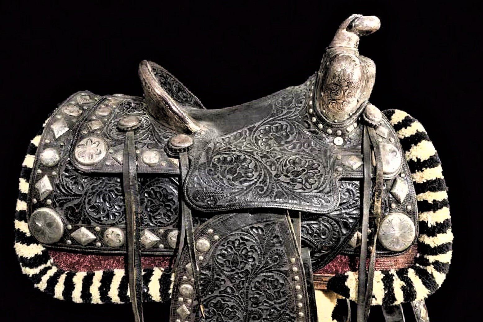 Hollywood Saddlery Silver Saddle