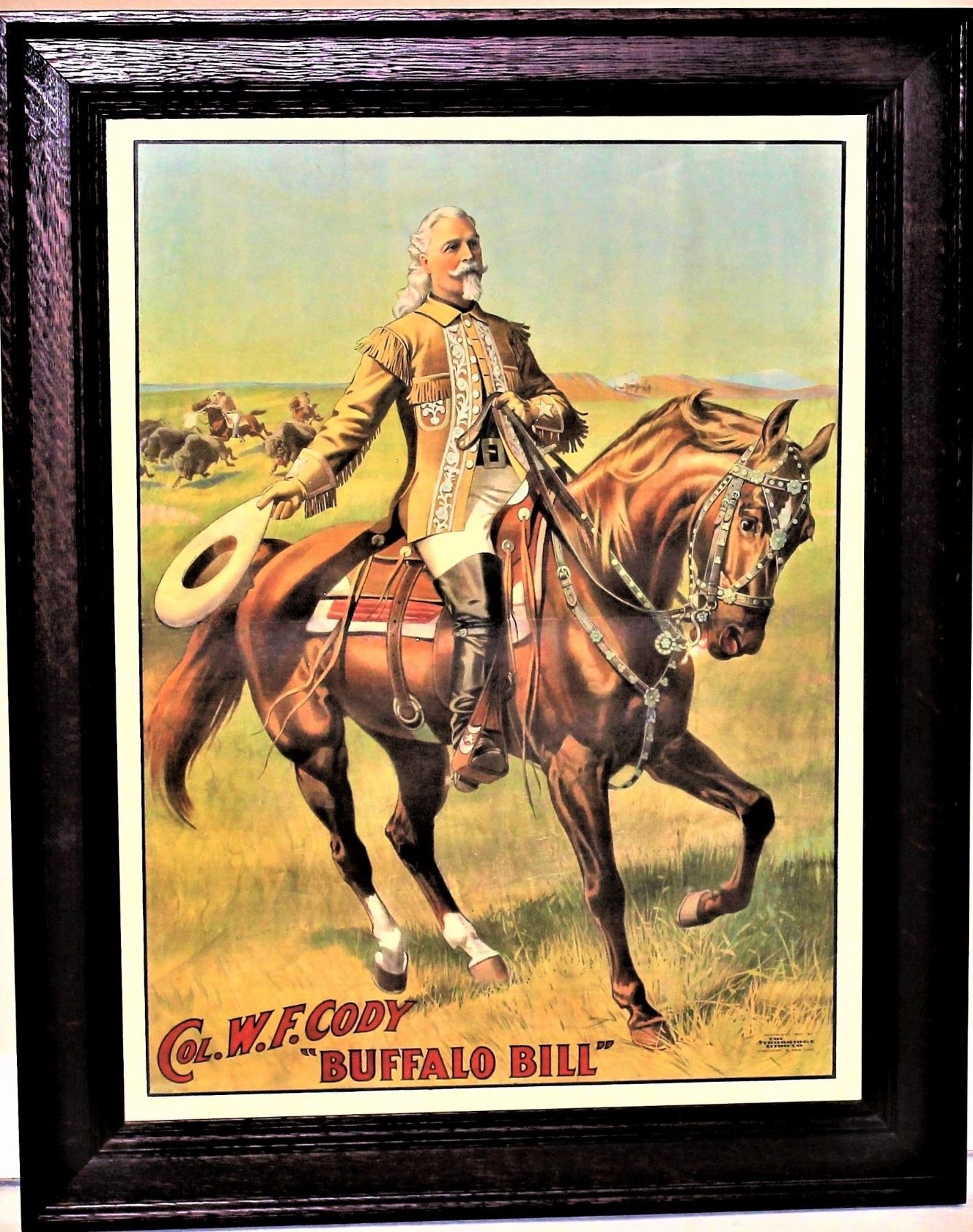 Buffalo Bill Wild West Show Poster