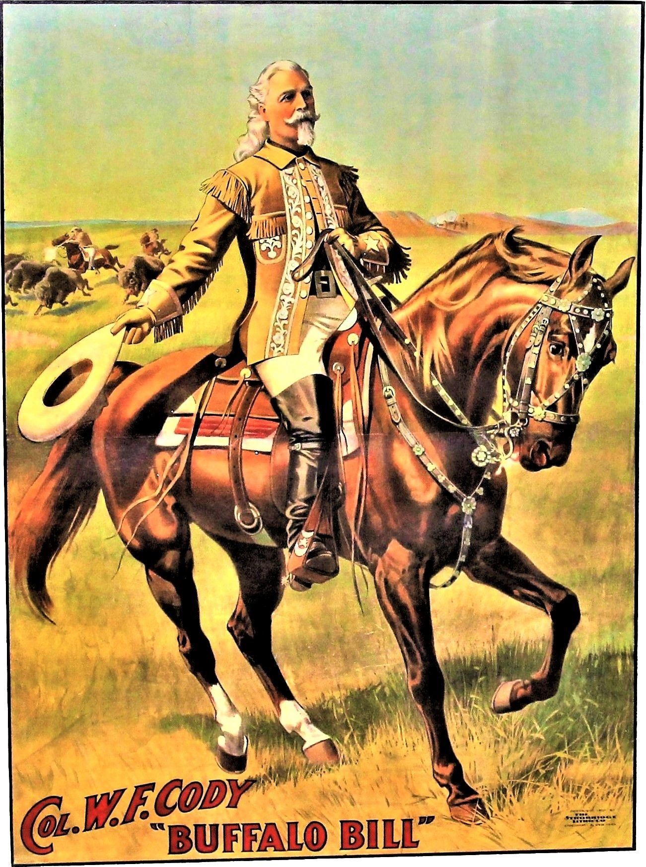Buffalo Bill Wild West Show Poster