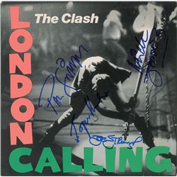 The Clash Signed Album
