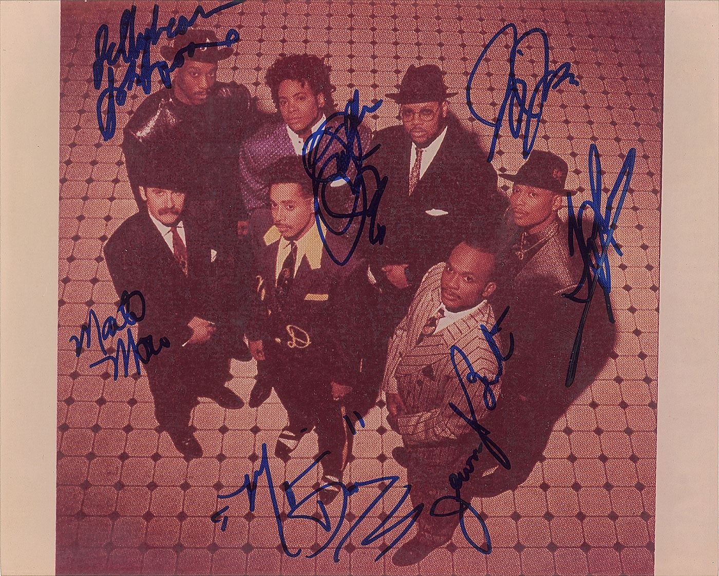 Prince: Morris Day and the Time Signed Photograph