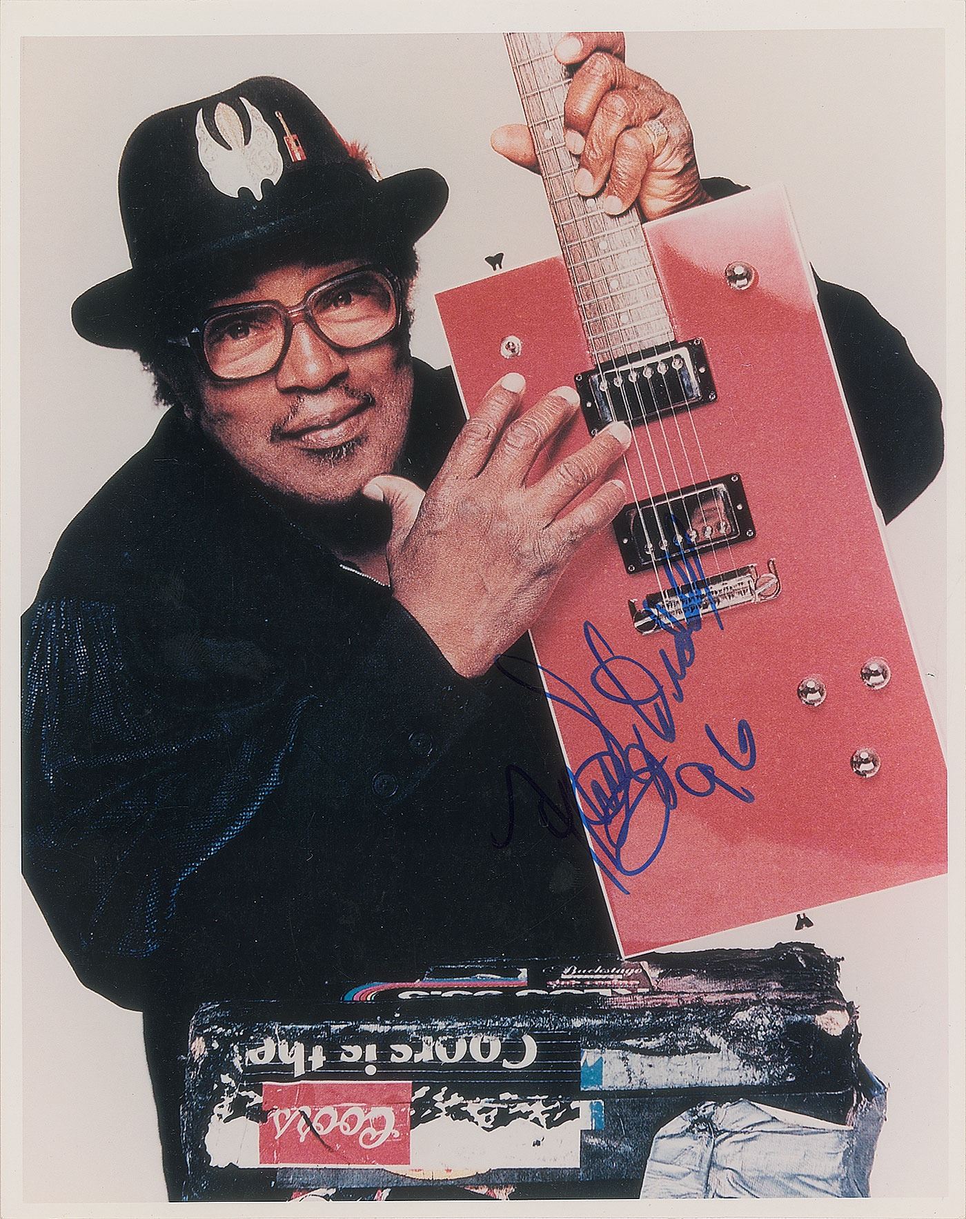 Bo Diddley Signed Photograph