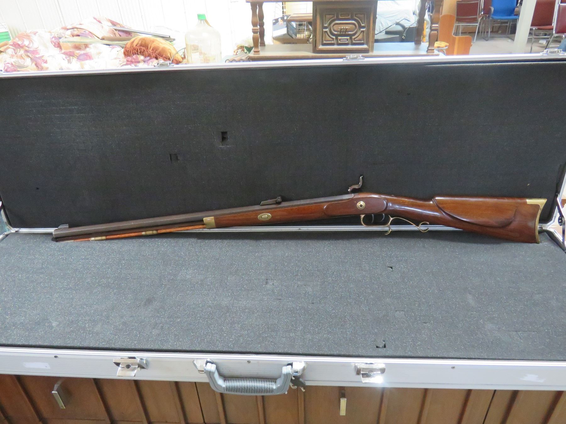 Black Powder Rifle-Hawker 50 Cal Thompson's Center Arm Rochester New ...
