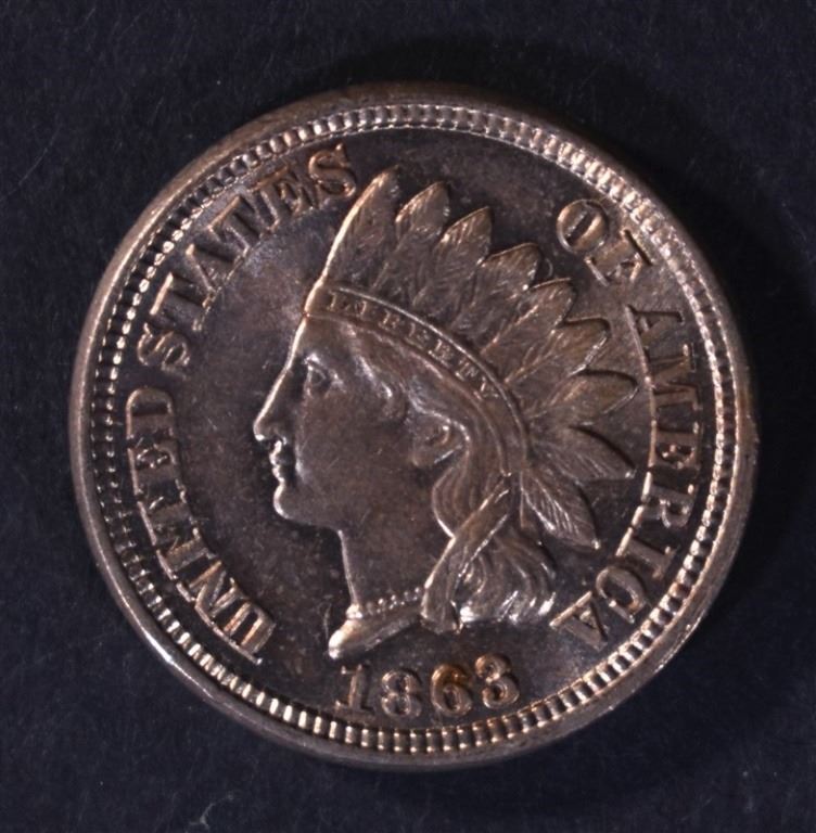 1863 INDIAN HEAD CENT