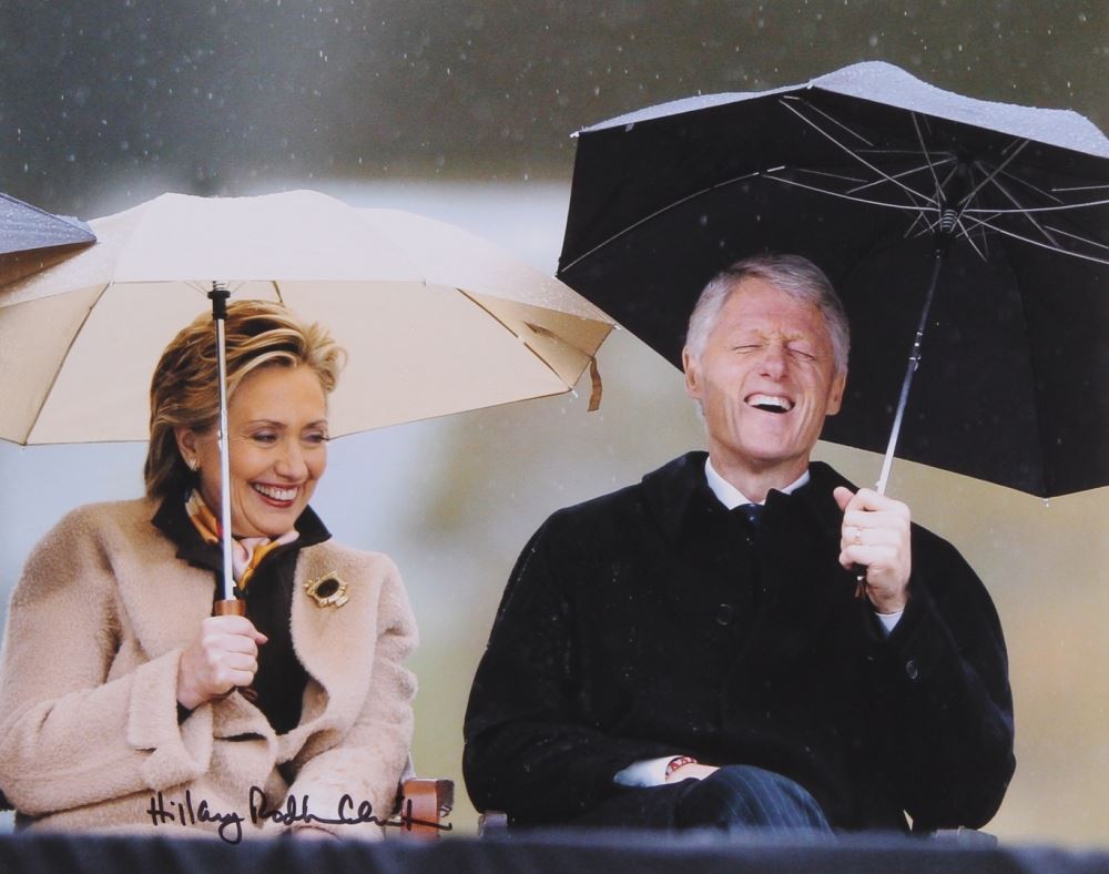 Hillary Clinton Signed 11x14 Photo with Full Name Signature (JSA LOA)