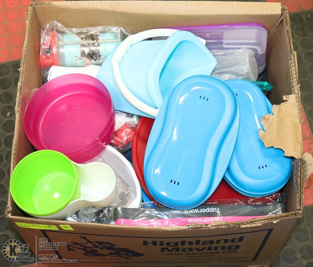 EXTRA LARGE LOT OF ALL NEW GENUINE TUPPERWARE