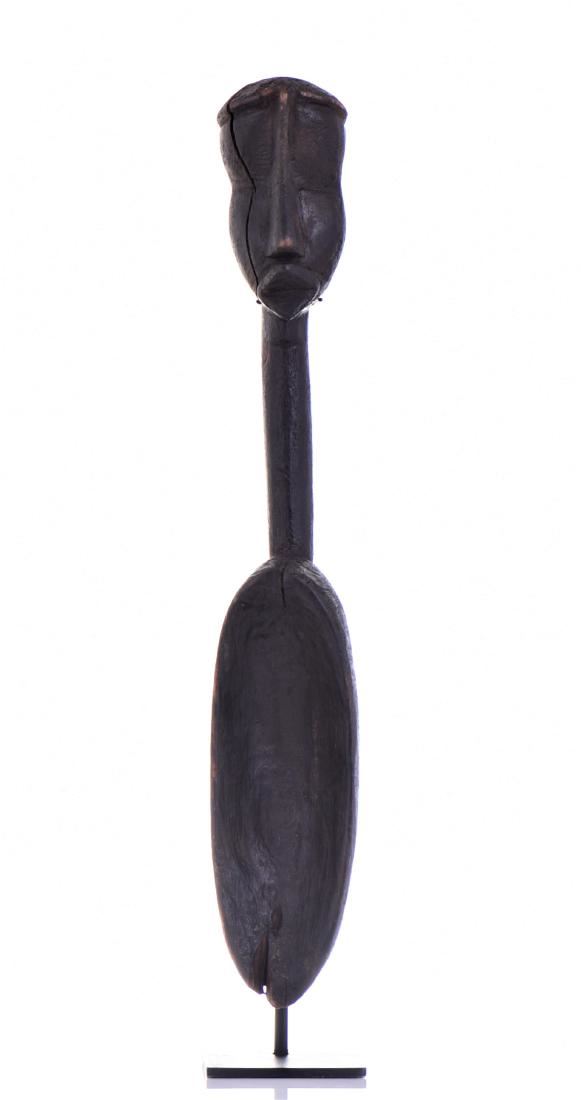 African Dan Wood Ladle Spoon, Liberia.