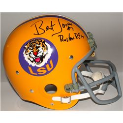 Bert Jones Signed LSU Tigers Full-Size Throwback Suspension Helmet ...