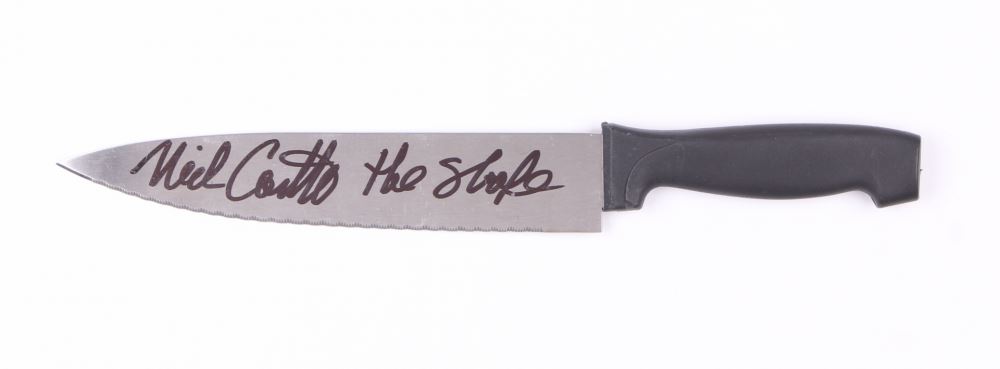 Nick Castle Signed Replica Movie Prop Knife Inscribed "The Shape ...
