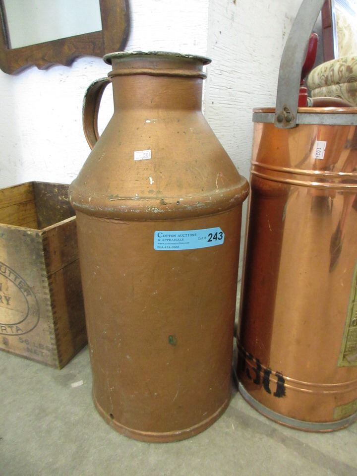 Vintage Cream Can ca1930