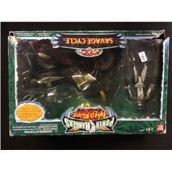 POWER RANGERS WILD FORCE RED SAVAGE CYCLE IN BOX