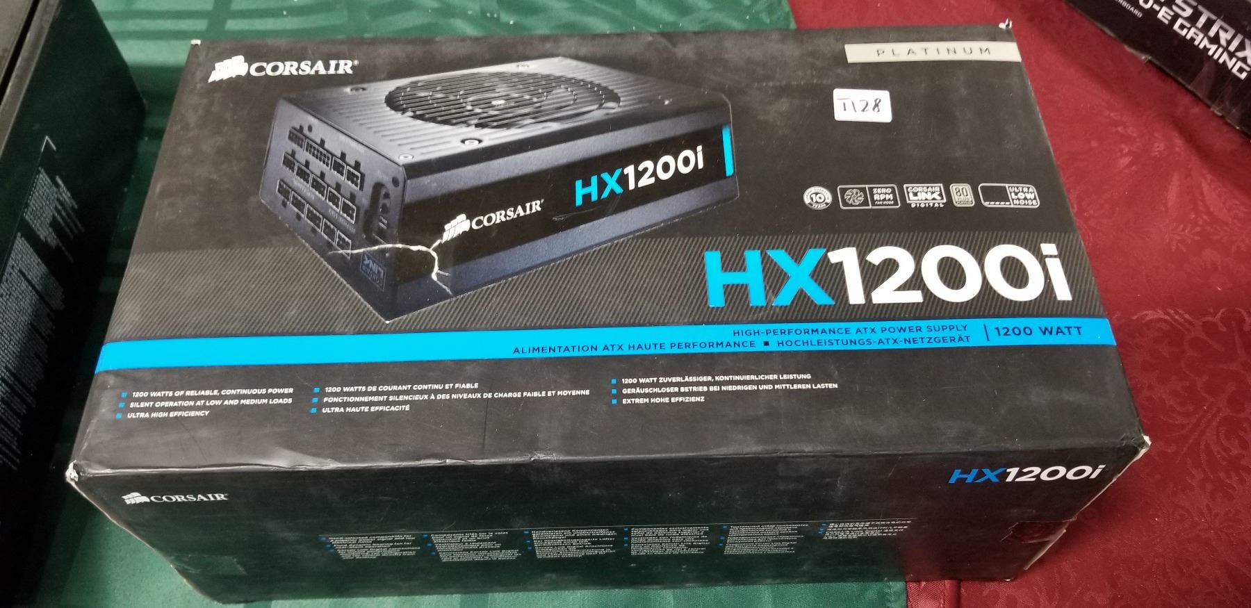 Corsair HXi Series, HX1200i, 1200 Watt (1200W), Power Supply