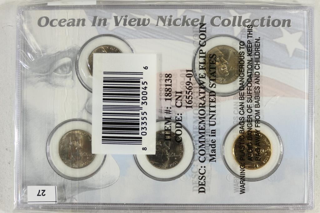 OCEAN IN VIEW NICKEL COLLECTION COLORIZED,